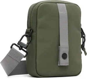 Kenzo Explorer Sling Bag With Woven Patchwork Details