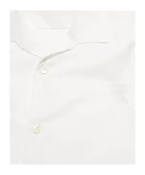 Acne Studios Logo Embroidered Poplin Shirt