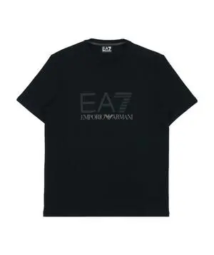 EA7 Logo T-shirt With Round Neck