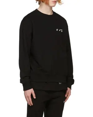 Off-White Hands Off Logo Crewneck Sweatshirt