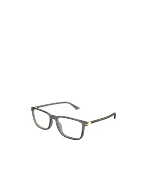 Montblanc Eyewear Rectangular Frame Glasses - Grey