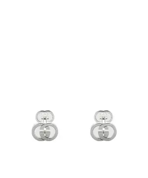 Gucci Interlocking Double G Cufflinks - Silver