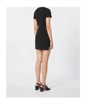 Sportmax Pocket Detailed Midi Dress - Black