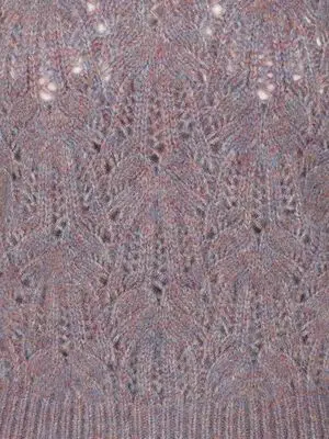 Isabel Marant Étoile Puff Sleeve Open-knit Sweater