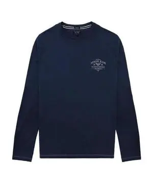 Emporio Armani Logo Details Long-sleeved T-shirt - Black
