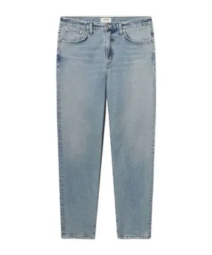 AGOLDE Curtis Mid-rise Straight Leg Jeans - Gray