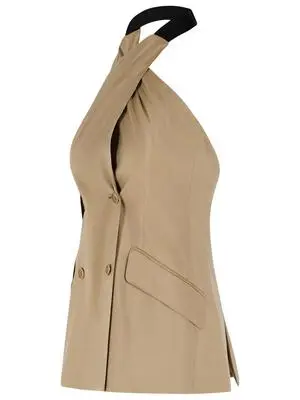 Max Mara Nuraghe Gilet - Camel