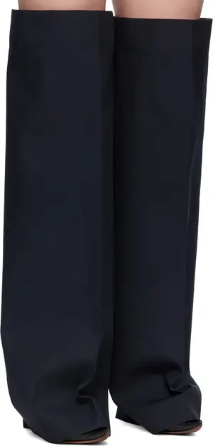 JEAN PAUL GAULTIER Logo Patch Gaiters - Black