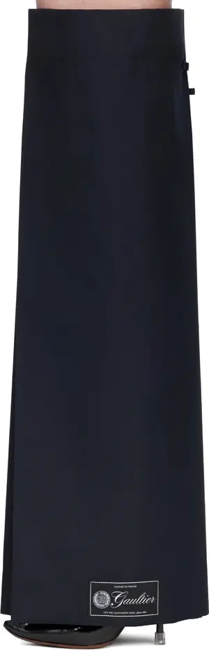 JEAN PAUL GAULTIER Logo Patch Gaiters - Black