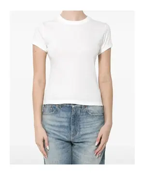 Saint Laurent Cassandre Crewneck T-shirt