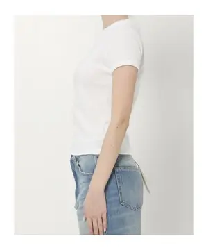 Saint Laurent Cassandre Crewneck T-shirt