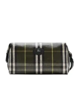 Burberry Highlands Travel Pouch - Thicket Green