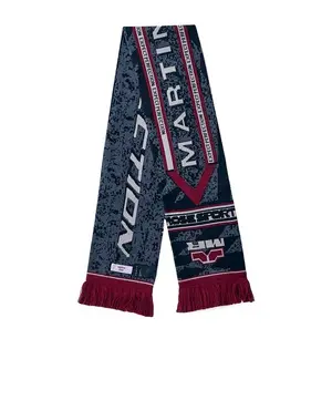 Martine Rose Logo Intarsia Scarf - Black