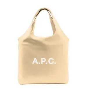 A.p.c. Ninon Medium Tote Bag - Ecru