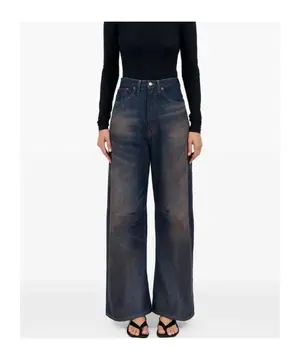 MAISON MARGIELA High-waist Wide-leg Jeans