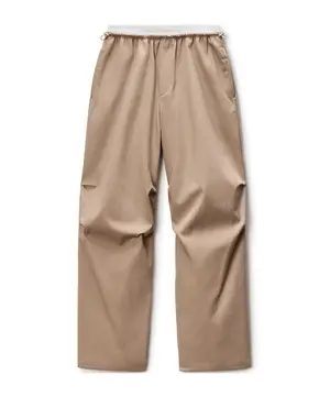 Alexander Wang Double Layer Waist Trousers - Warm Taupe