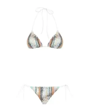 Missoni Multi-technique Lamé Bikini Set