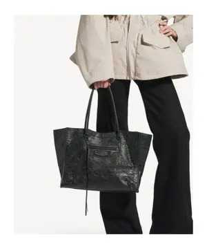 Balenciaga Le City Small Shoulder Bag - Black