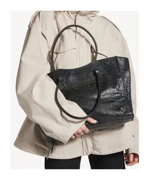 Balenciaga Le City Small Shoulder Bag - Black