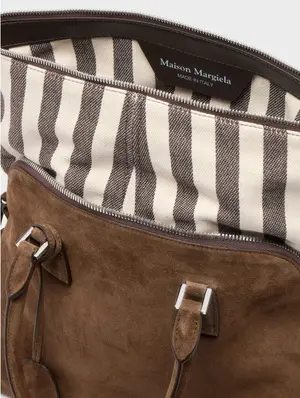 MAISON MARGIELA 5ac Soft Medium Tote Bag - Brown