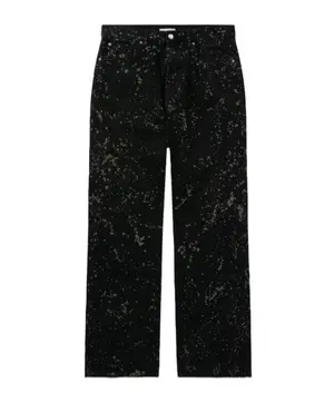 1989 STUDIO Paint Splatter Wide-leg Jeans