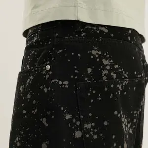1989 STUDIO Paint Splatter Wide-leg Jeans