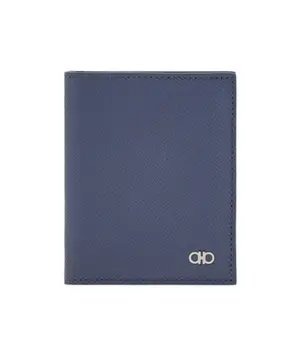 FERRAGAMO Gancini Credit Card Holder - Graphite