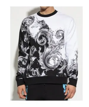 Versace Barocco Print Sweatshirt