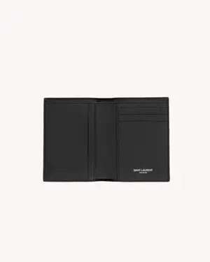 Saint Laurent Tiny Cassandre Credit Card Wallet