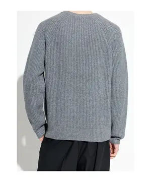 LISA YANG Soren Textured Knitted Sweater - Grey