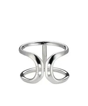 Gucci Staffa Cuff Bracelet - Gray