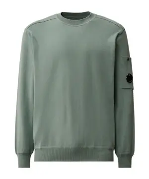 C.P. COMPANY Lens Detailed Knitted Jumper