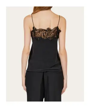 FERRAGAMO Lace Trimmed Camisole