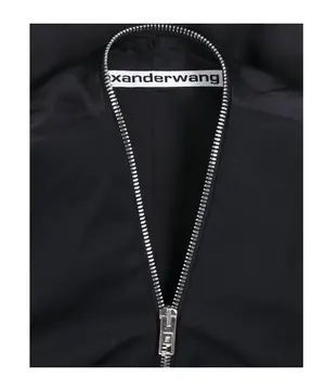 Alexander Wang Zip-up Gilet - Black