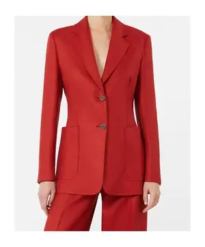 Max Mara Volonta Single-breasted Blazer - Red