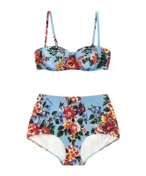 Dolce & Gabbana Dolce & Gabbana Re-Edition 2000 Bikini Set Multicolor