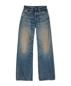 Acne Studios Loose Fit Flared Jeans - Blue