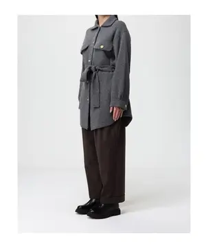 Brunello Cucinelli Long-sleeved Ribbed Belted Cardigan