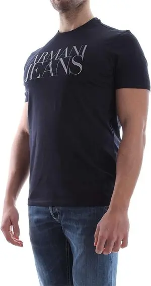 Emporio Armani Logo T-shirt - Black