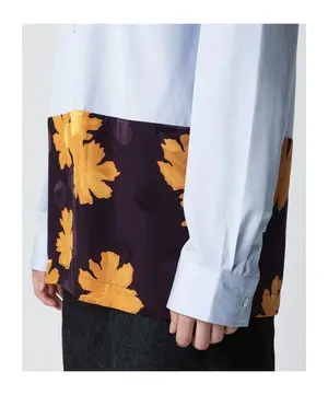 Dries Van Noten Panelled Long-sleeved Shirt