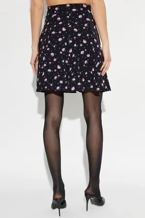 Dolce & Gabbana Floral Print Midi Skirt