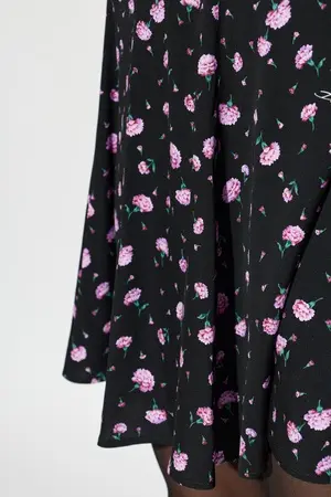 Dolce & Gabbana Floral Print Midi Skirt