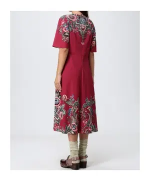 Etro Short Sleeve Printed Dress