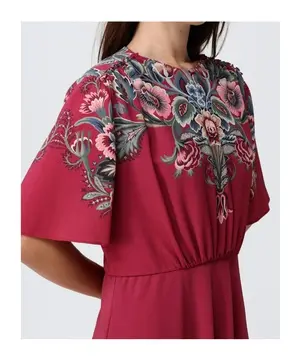 Etro Short Sleeve Printed Dress