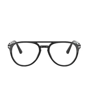 Persol Aviator Frame Eyeglasses - Black