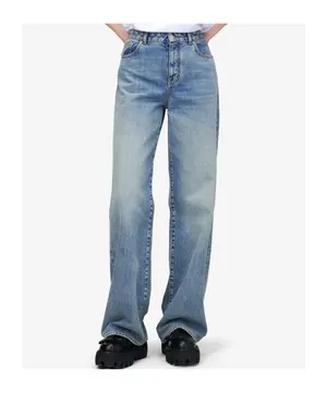 Alexander McQueen Wide-leg Jeans - Washed Blue