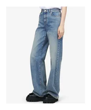 Alexander McQueen Wide-leg Jeans - Washed Blue