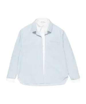 Acne Studios Striped Layered Button-up Shirt