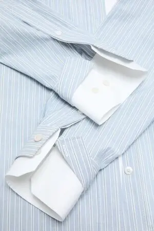Acne Studios Striped Layered Button-up Shirt
