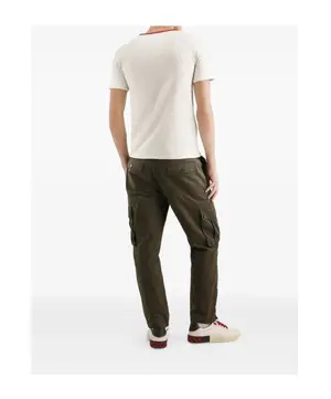 Dolce & Gabbana Red-trim Graphic T-shirt